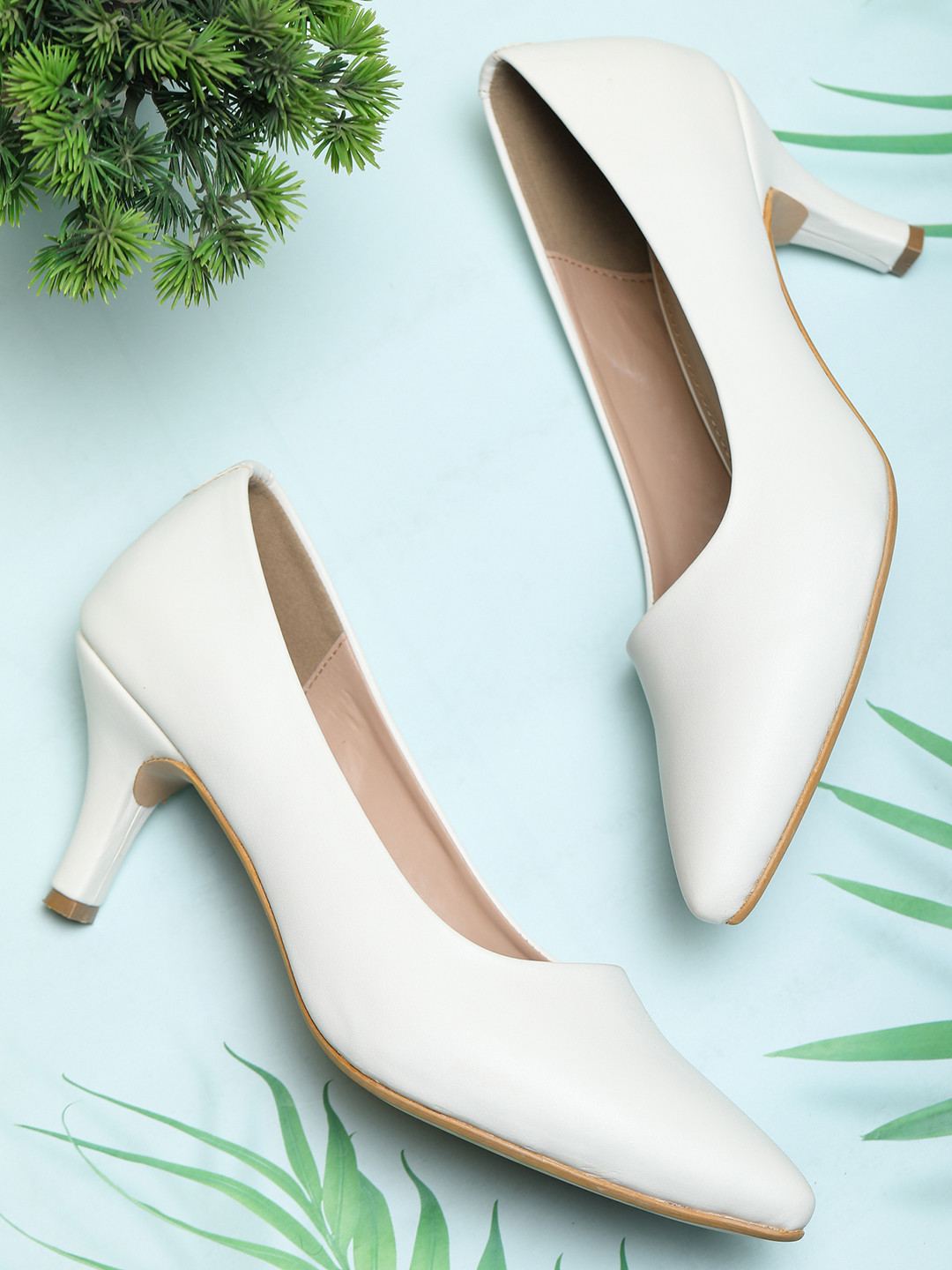 Buy SHUZ TOUCH Closed Back Pointed Toe Pumps - Heels for Women 21551212 ...