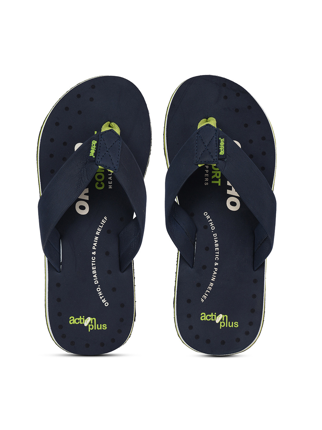 Buy Action EVA Flotter Men Printed Rubber Thong Flip Flops - Flip Flops ...