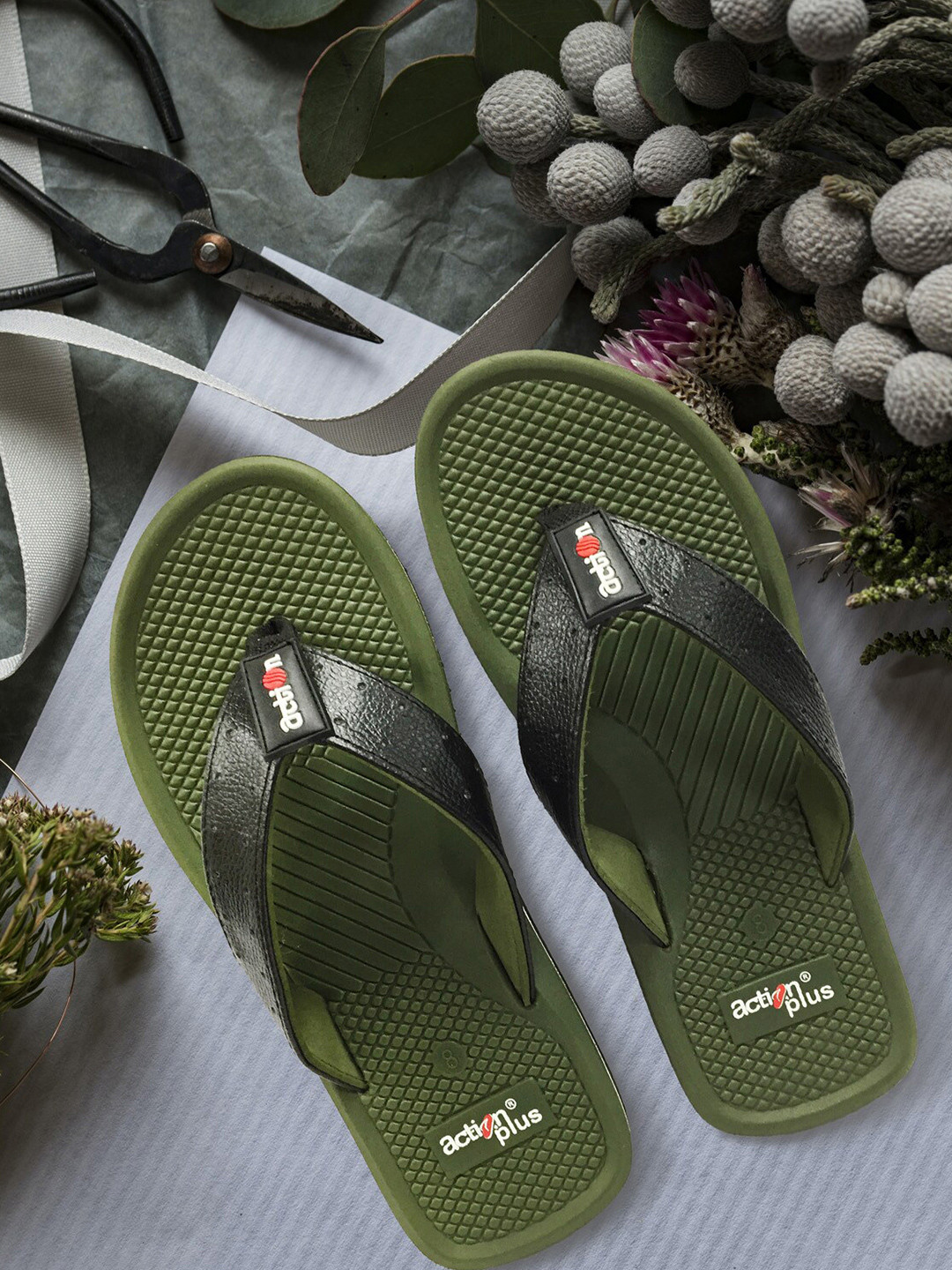 Buy Action EVA Flotter Men Rubber Thong Flip Flops - Flip Flops for Men ...