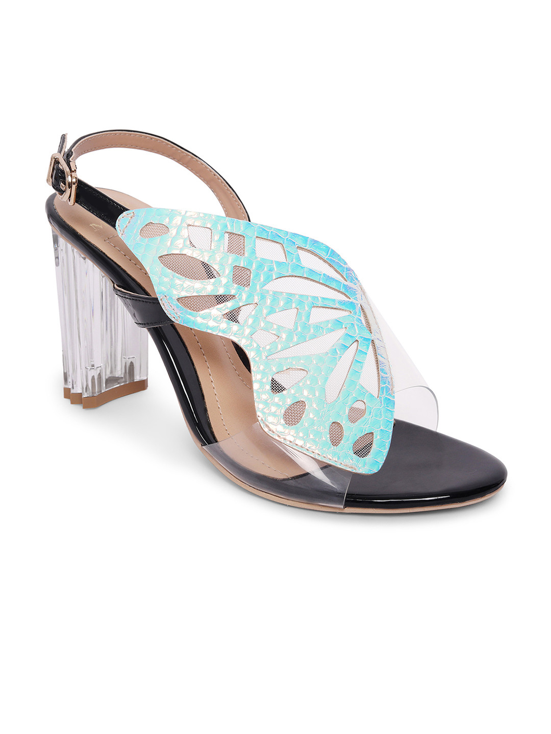 Buy MODA X Textured Ankle Loop Block Heels - Heels for Women 21558322 ...