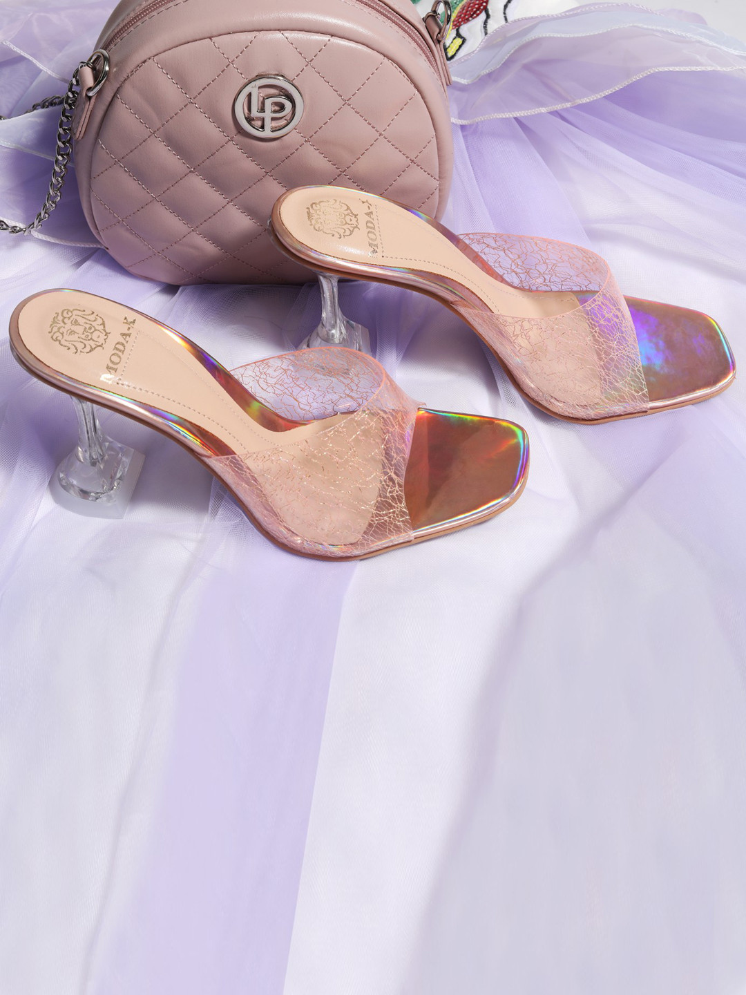 Buy MODA X Embellished Block Heels - Heels for Women 21558382 | Myntra
