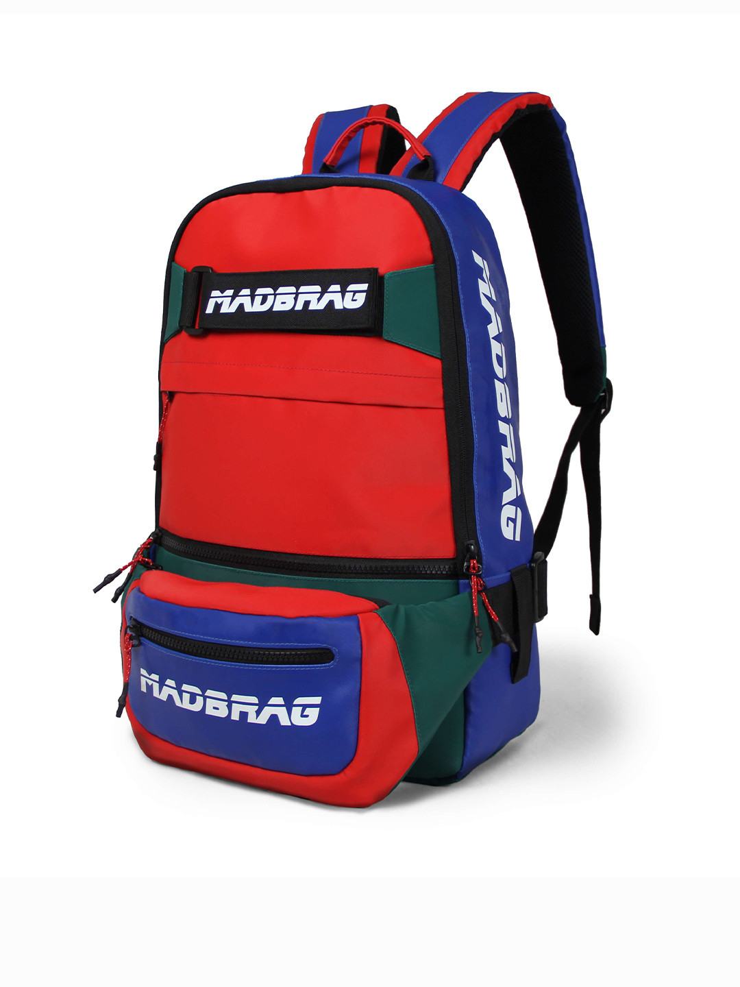 Buy MADBRAG Colourblocked Backpack - Backpacks for Unisex 21565594 | Myntra