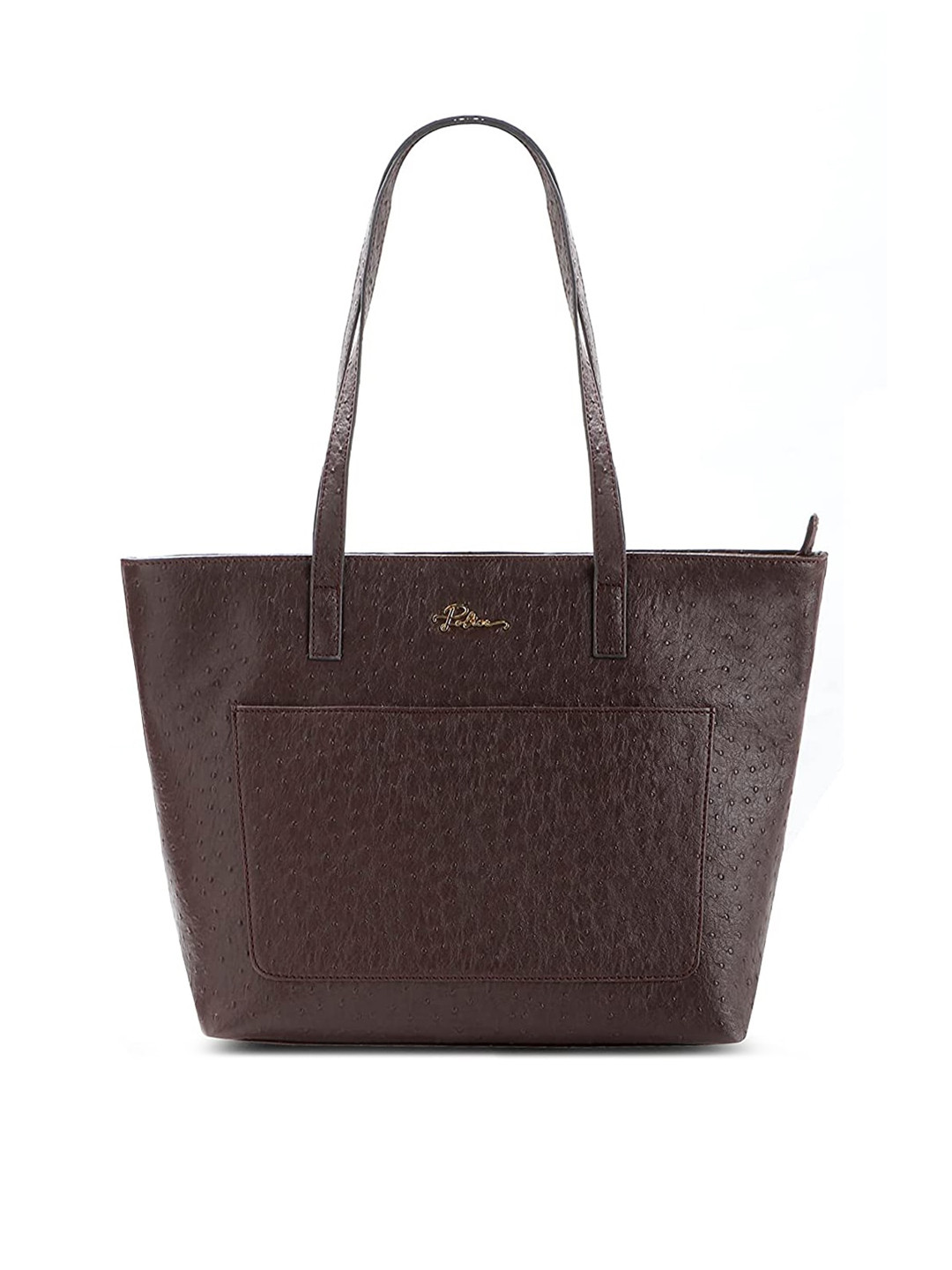 Buy Police Textured Shopper Tote Bag - Handbags for Women 21571162 | Myntra