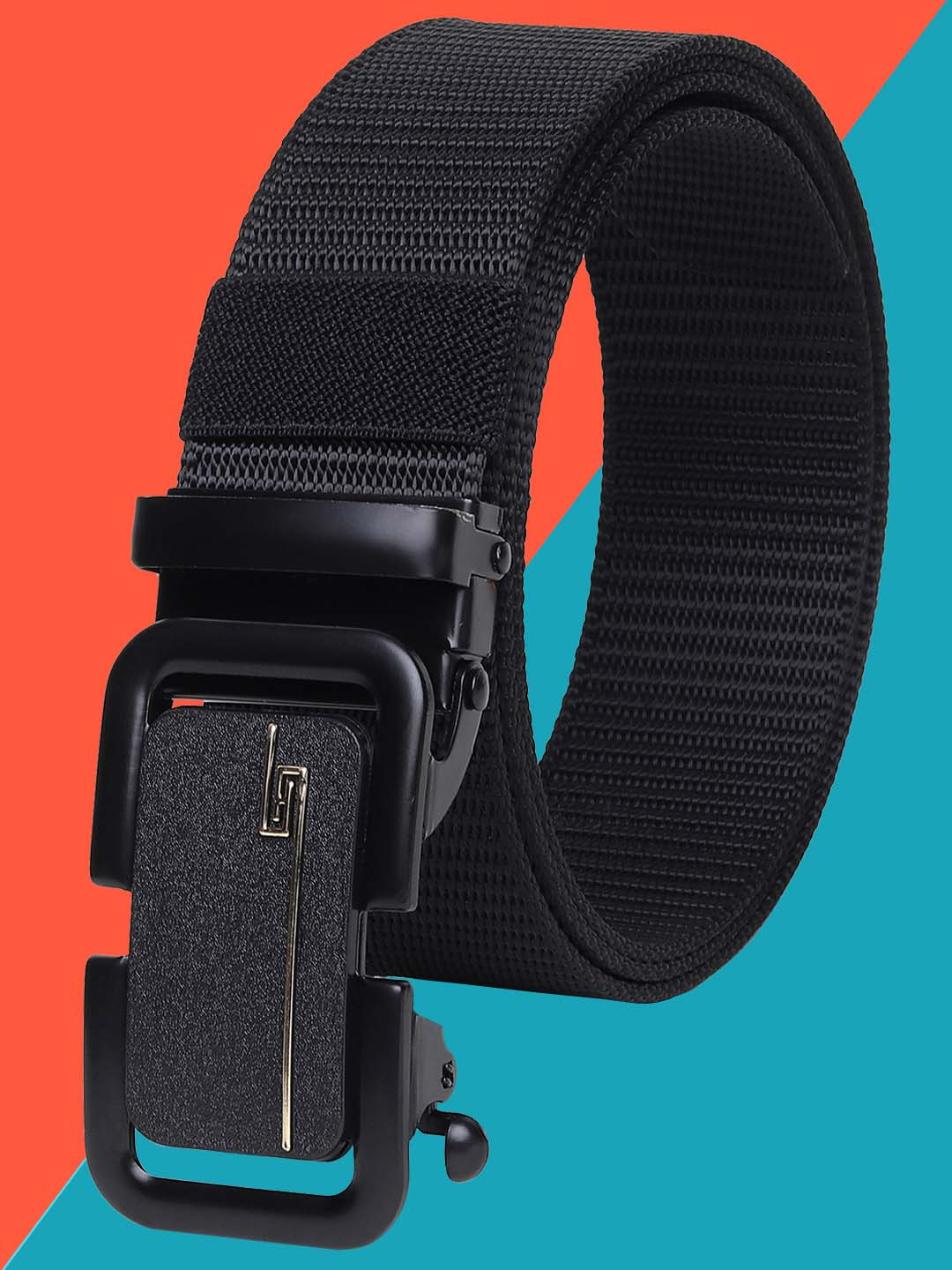 Buy HENEDA Men Woven Design Interlock Belt - Belts for Men 21573004 ...