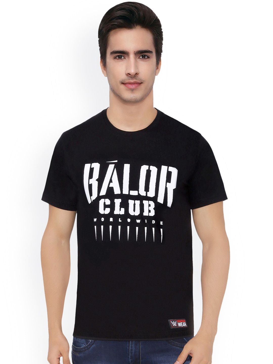 Buy The Souled Store Unisex Black Printed WWE: Finn Balor Round Neck T ...