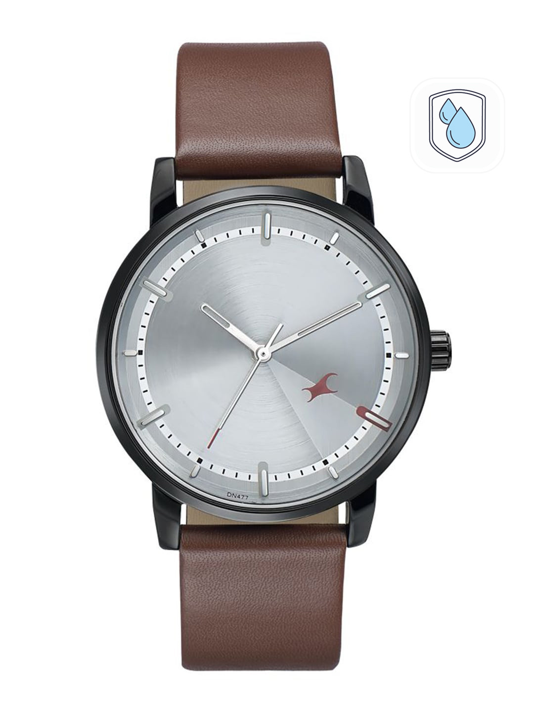 Buy Fastrack Men Brass Leather Straps Analogue Watch 3278NL01 - Watches ...