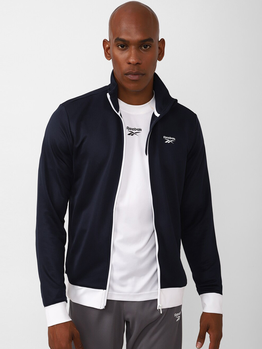 Buy Reebok Men Training Rbk Performance Sporty Jacket - Jackets for Men ...