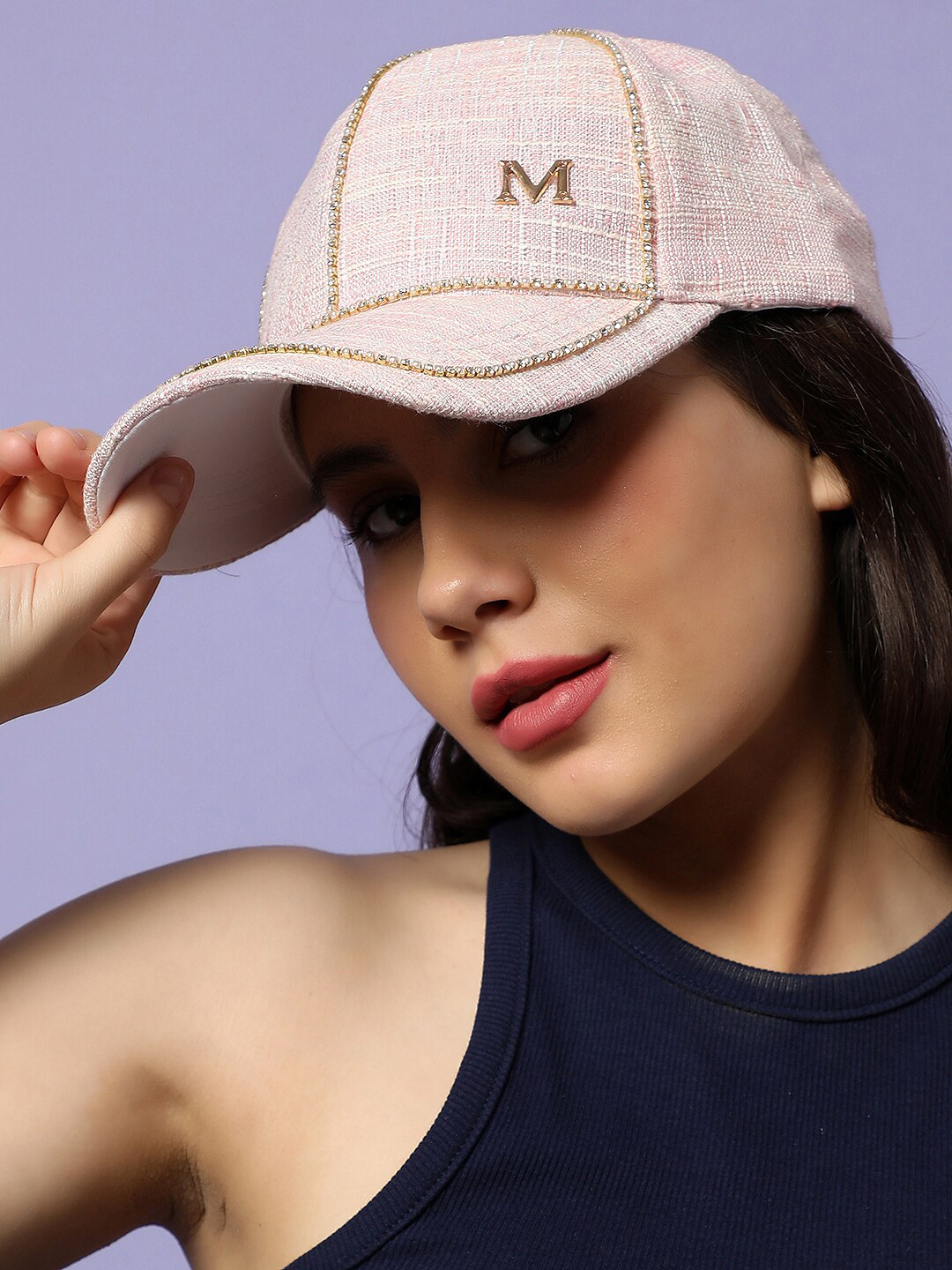 Buy HAUTE SAUCE By Campus Sutra Women Self Design Baseball Cap - Caps ...