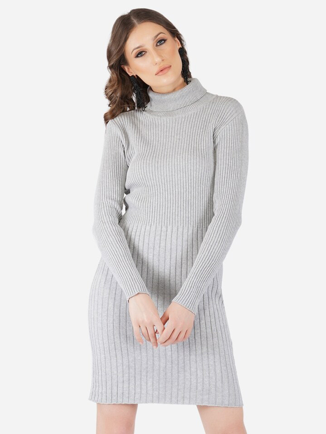 Buy JoE Hazel High Neck Cotton Jumper Dress - Dresses for Women ...