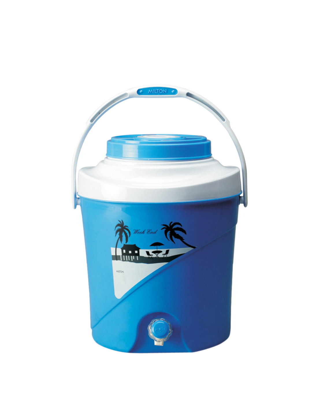 Buy Milton Kool Stallion 27 Blue Insulated Plastic Water Jug 21.7 L ...