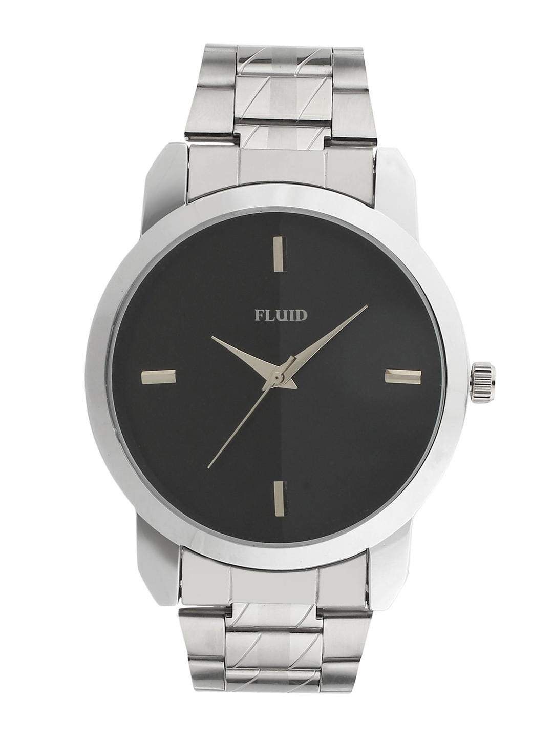 Buy FLUID Men Bracelet Style Straps Analogue Watch FL23 770G BK01 ...