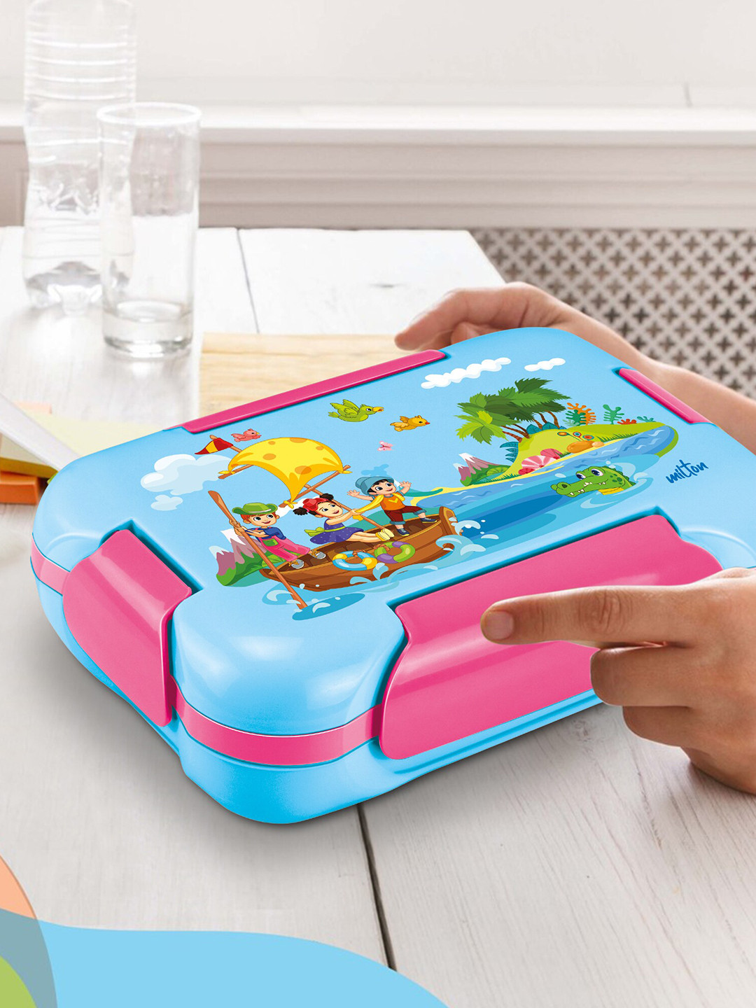 Buy Milton More Meal Sea Green Insulated Stainless Steel Container 600 ...