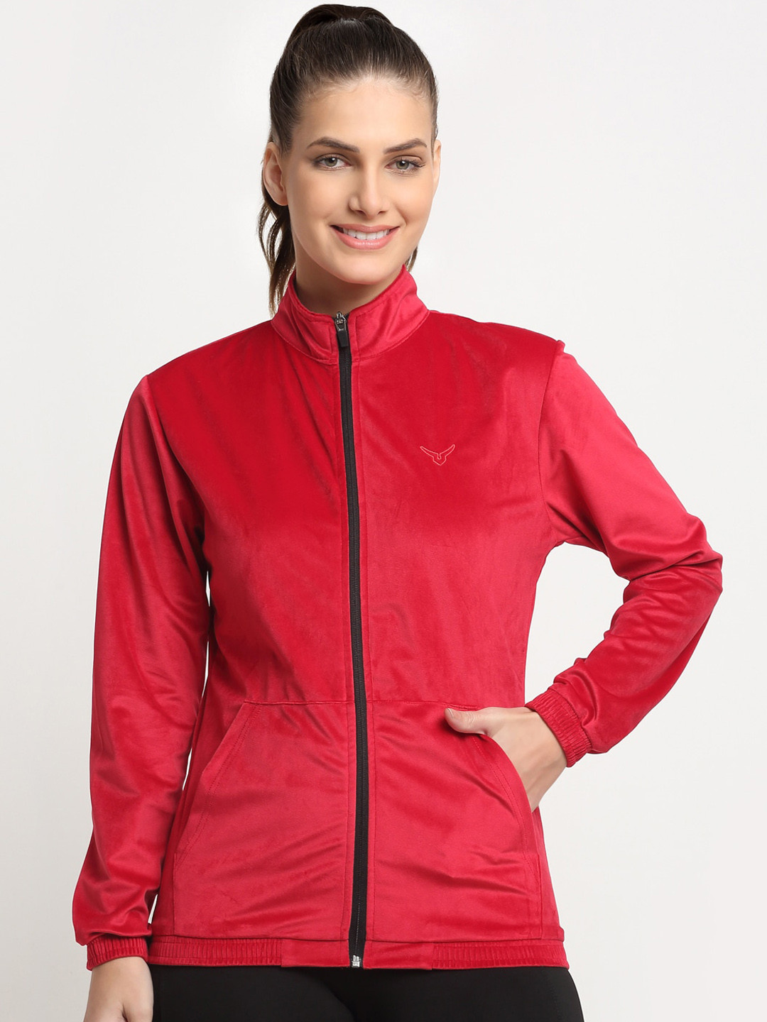 Buy Invincible Women Lightweight Dry Fit Training Or Gym Sporty Jacket ...