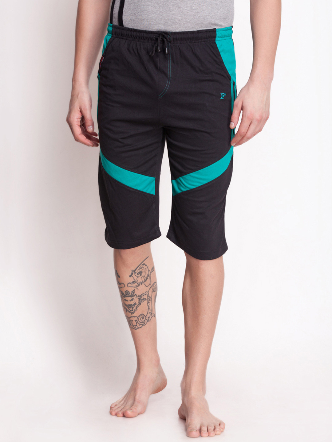 Buy Force Go Wear Black Lounge Shorts MFCC 335 PO1 - Lounge Shorts for Men 2164086 | Myntra