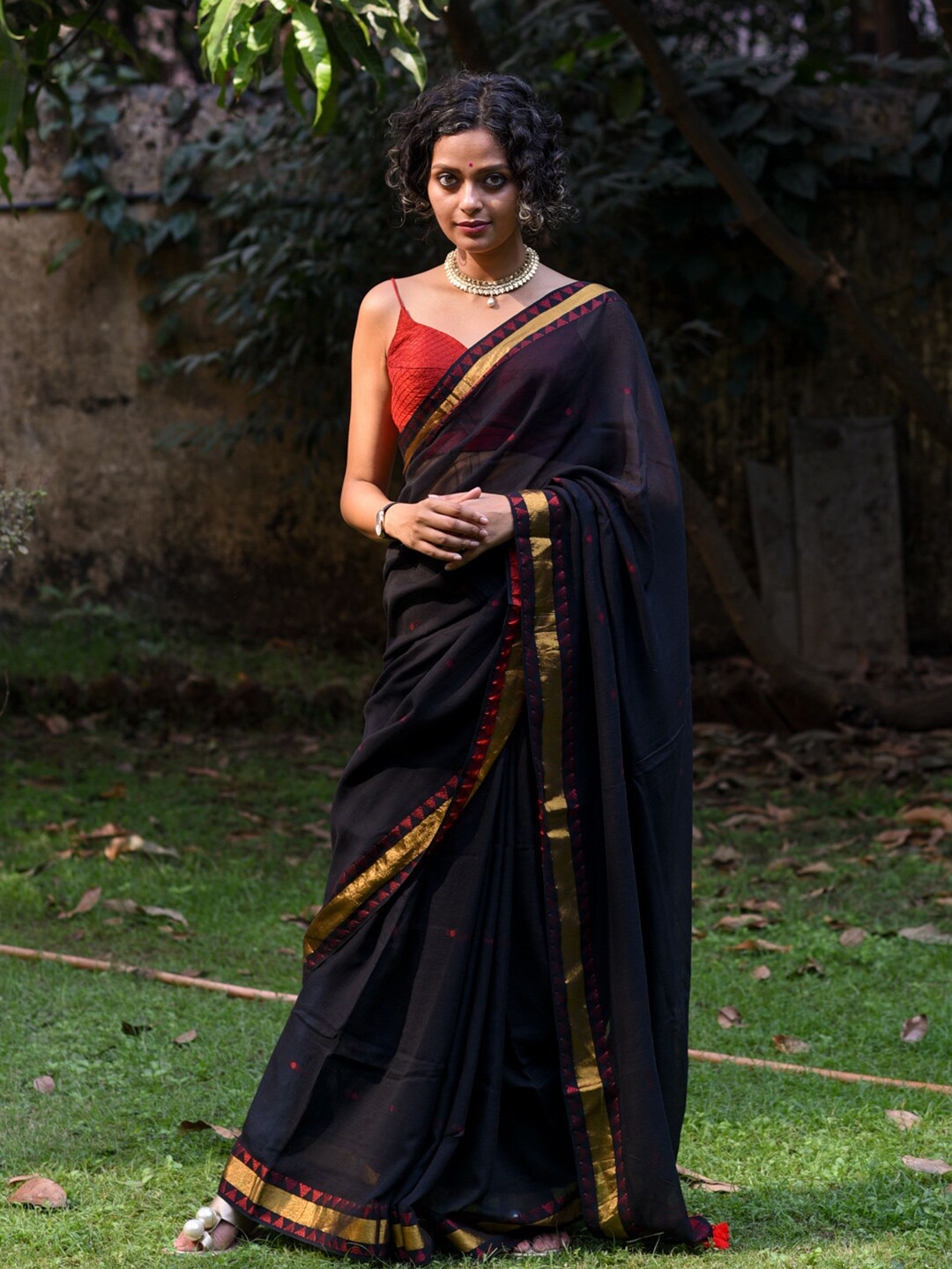 Buy Suta Woven Design Zari Pure Cotton Saree - Sarees for Women ...