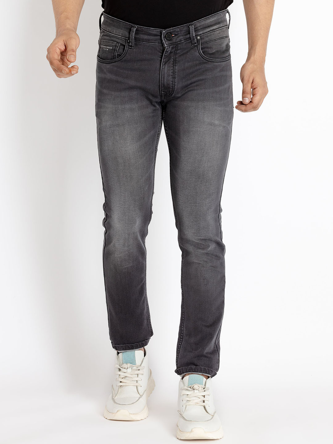 Buy Status Quo Men Cotton Slim Fit Heavy Fade Jeans - Jeans for Men ...