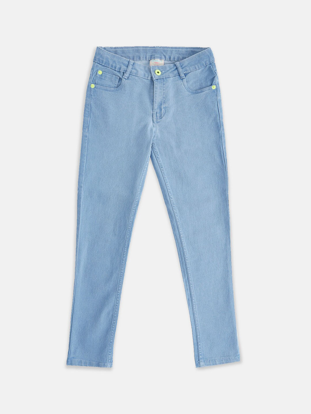 Buy Pantaloons Junior Girls Mid Rise Clean Look Cotton Jeans - Jeans ...