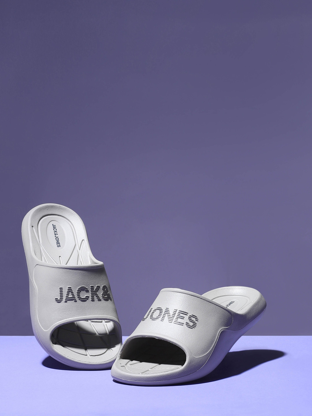 Buy Jack & Jones Men Croslite Sliders - Flip Flops for Men 21651034 ...