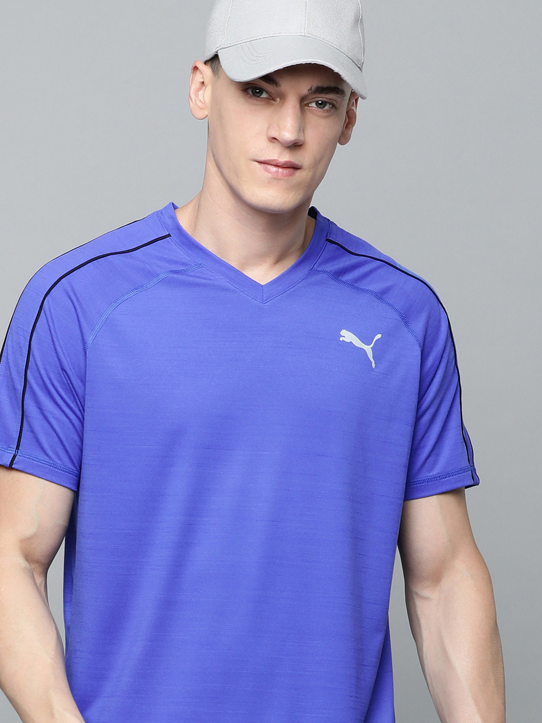 Buy Puma V Neck T Shirt - Tshirts for Men 21668220 | Myntra