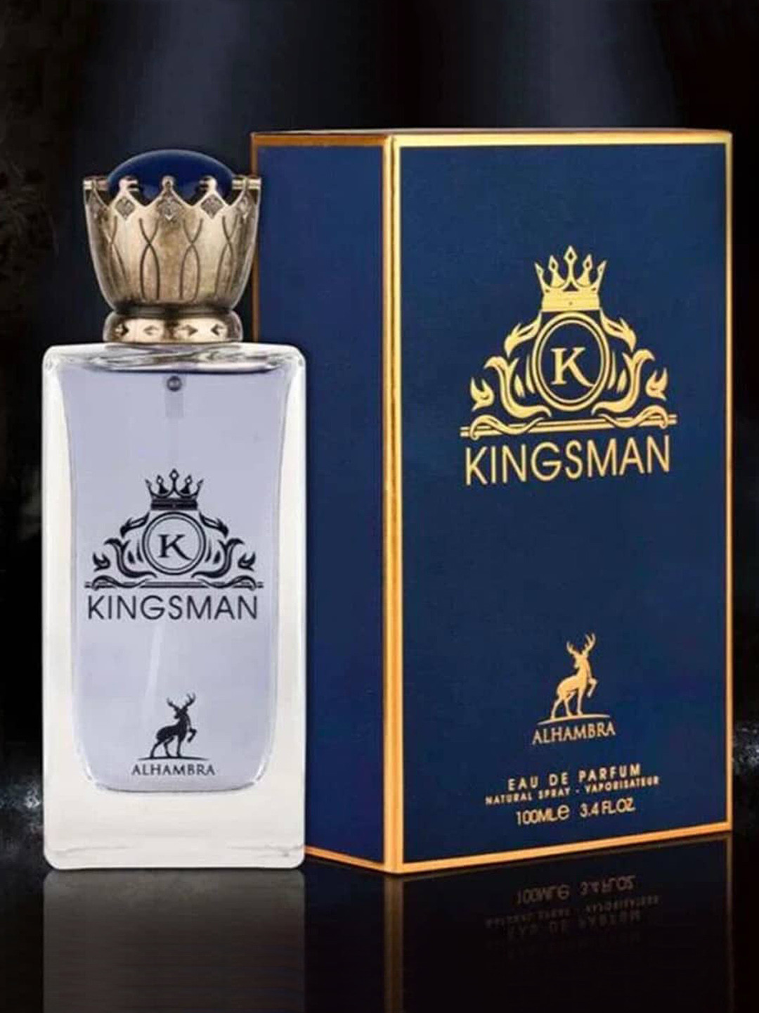 Buy Lattafa Alhambra Kingsman Eau De Parfum Natural Spray 100 Ml ...