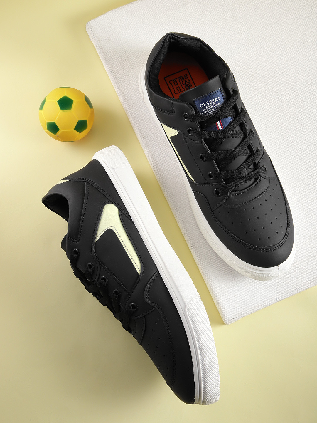 Buy Mast & Harbour Men Perforated Sneakers - Casual Shoes for Men ...