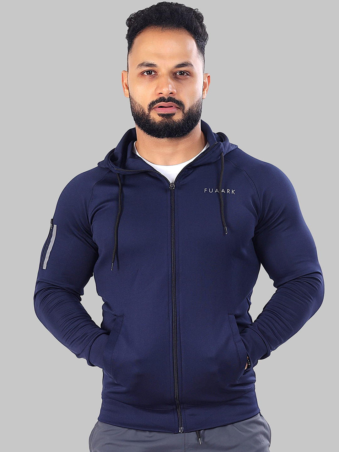 Buy FUAARK Men Lightweight Training Or Gym Sporty Jacket - Jackets for ...