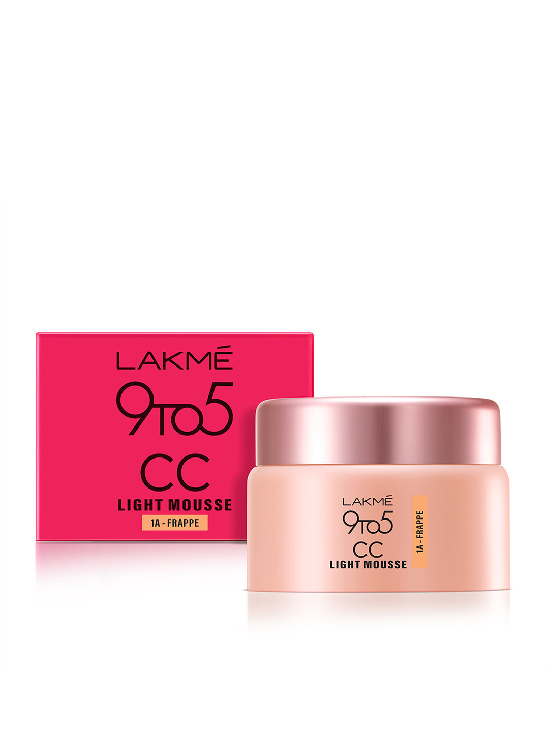 Buy Lakme 9to5 CC Light Mousse With Vitamin E 25g Frappe 1A - BB And CC ...