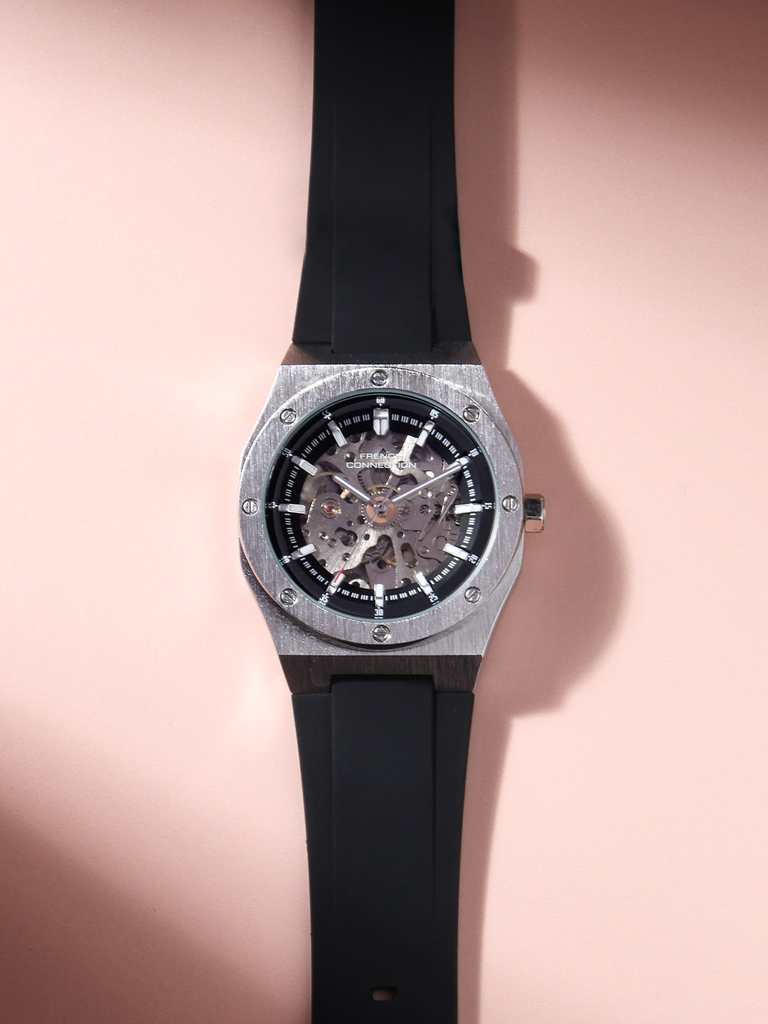 Buy French Connection Men Skeleton Dial & Straps Automatic Watch FCA02 ...