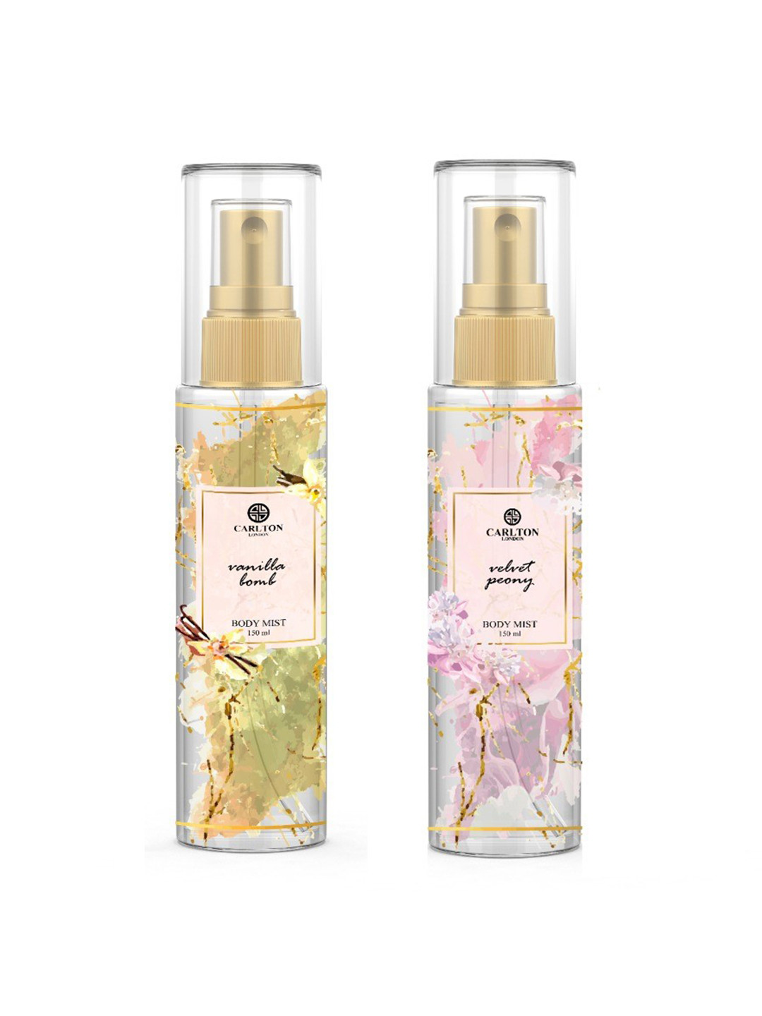 Buy Carlton London Women Set Of 2 Body Mists Vanilla Bomb + Velvet ...