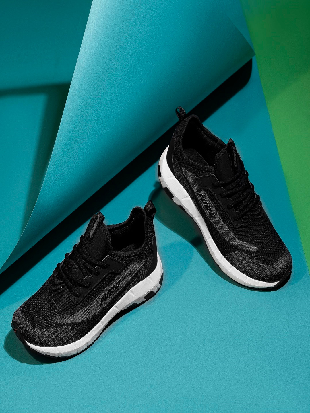 Buy FURO By Red Chief Men Dri Fit Mesh Running Non Marking Sports Shoes ...