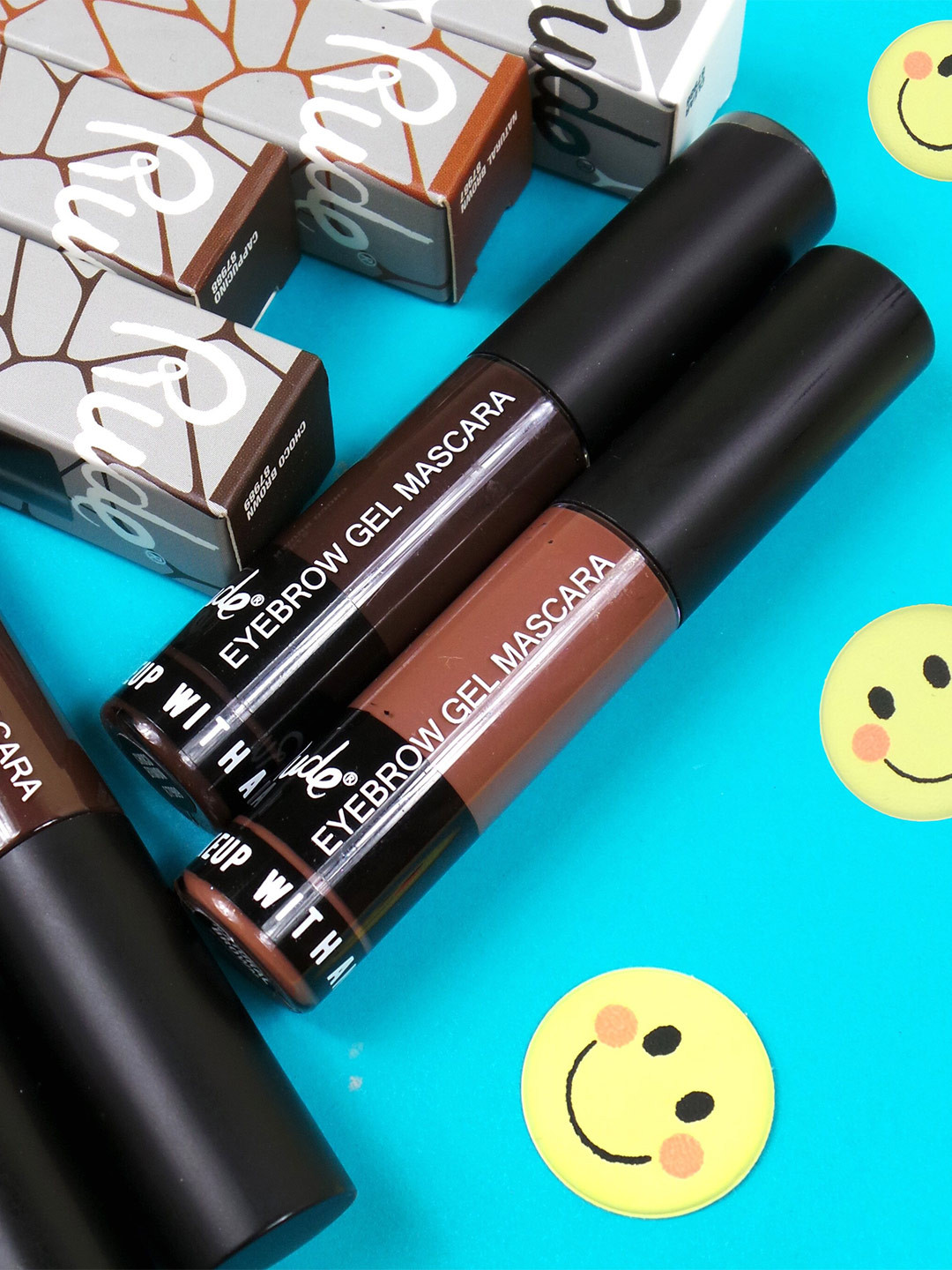 Buy Rude Cosmetics Eyebrow Gel Mascara Natural Brown 8 G - Mascara for ...