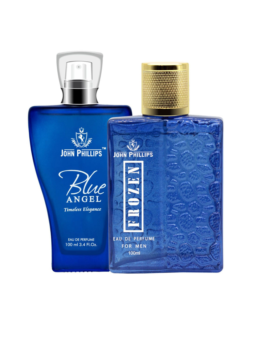 Buy JOHN PHILLIPS Blue Angel & Frozen Set Of 2 Long Lasting Eau De ...
