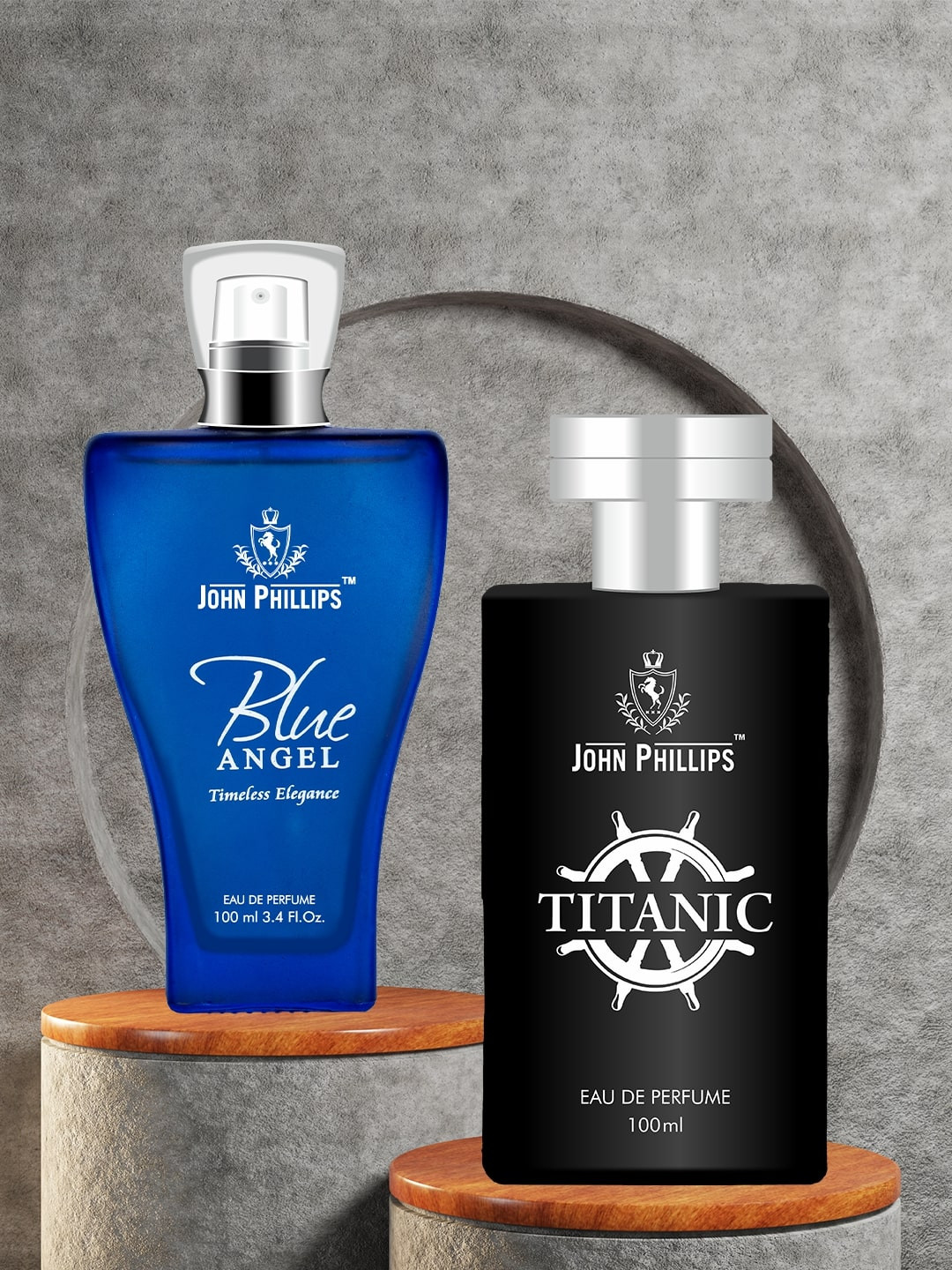 Buy JOHN PHILLIPS Blue Angel & Titanic Set Of 2 Long Lasting Eau De ...