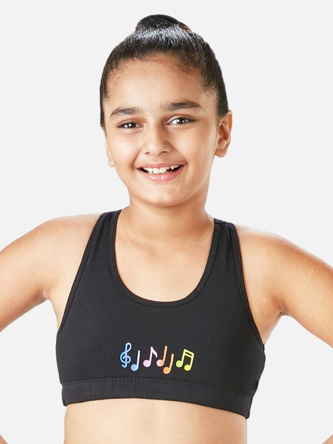 Buy You Got Plan B Girls Graphic Printed Non Wired Bra - Bra for Girls ...