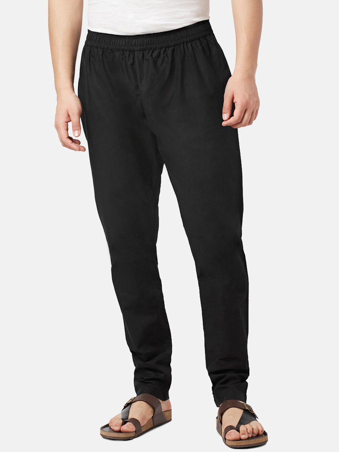 Buy Indus Route By Pantaloons Men Self Design Cotton Pyjama - Pyjamas ...