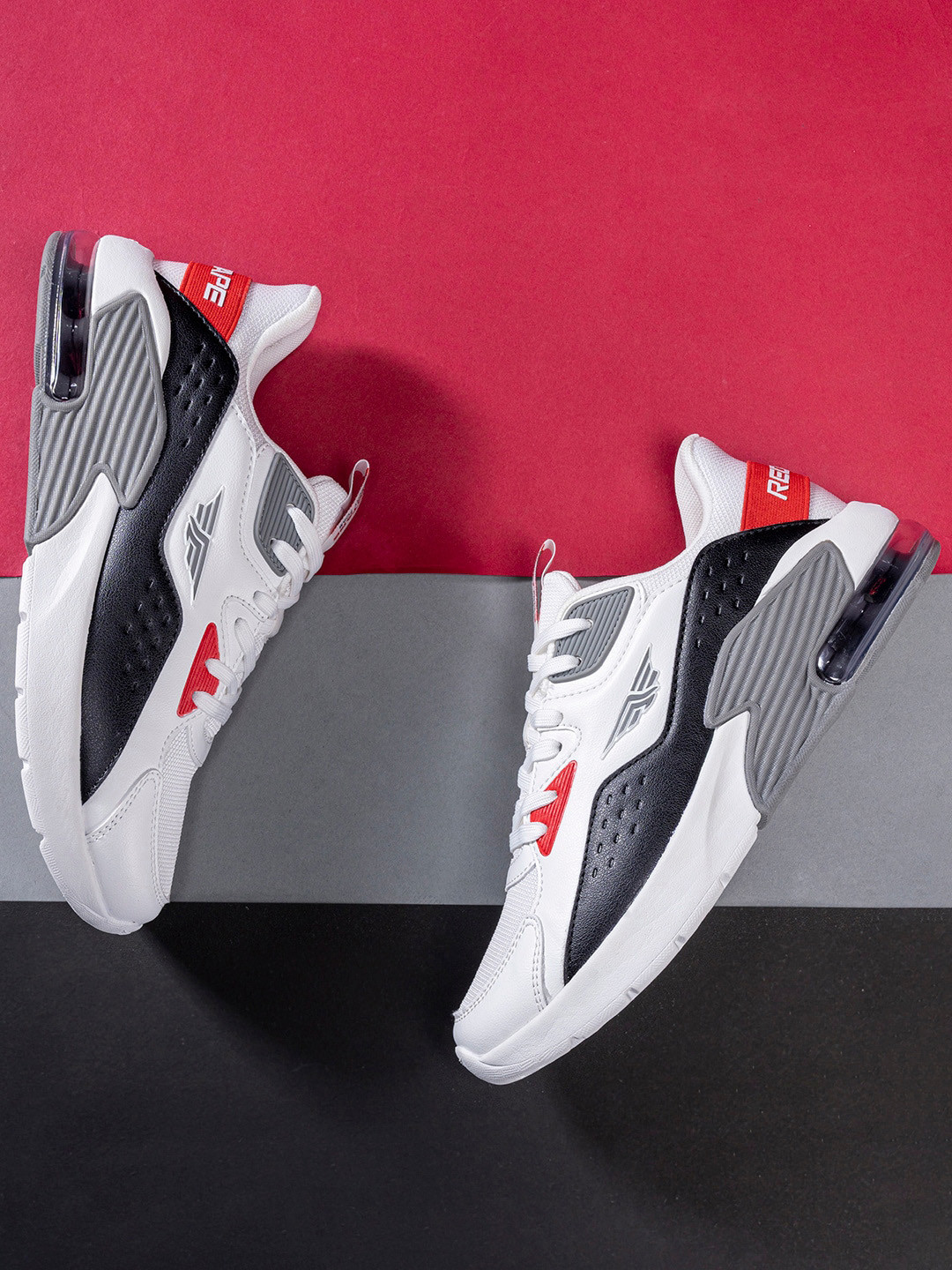 Buy Red Tape Men Colourblocked Mesh Sneakers - Casual Shoes for Men ...