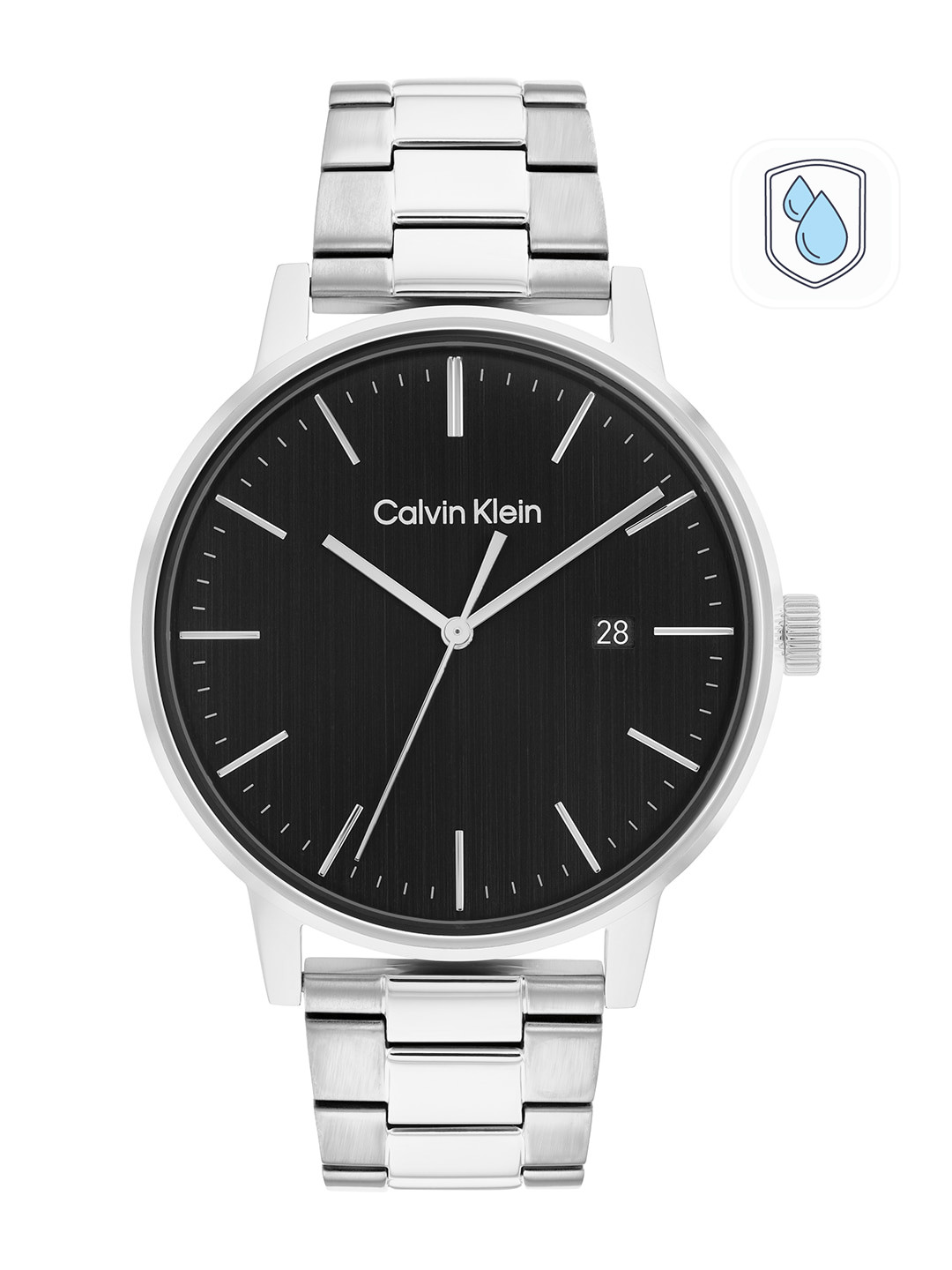 Buy Calvin Klein Men Linked Bracelet Style Analogue Watch 25200053 ...