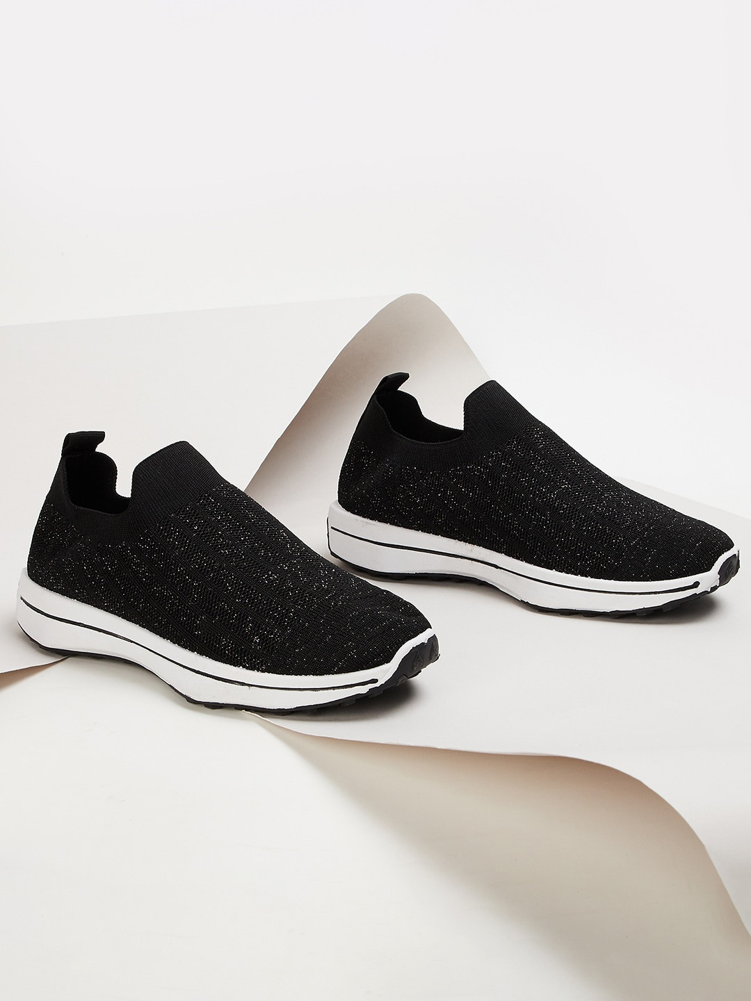 Buy Ginger By Lifestyle Women Woven Design Textile Comfort InSole Slip ...