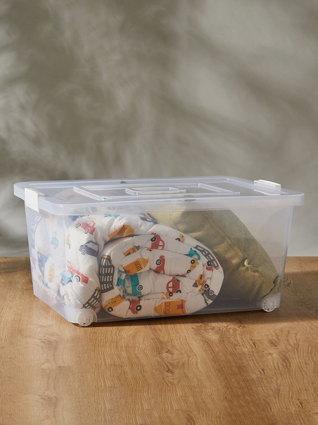 Buy Home Centre Omnia Transparent Multi Utility Storage Box ...
