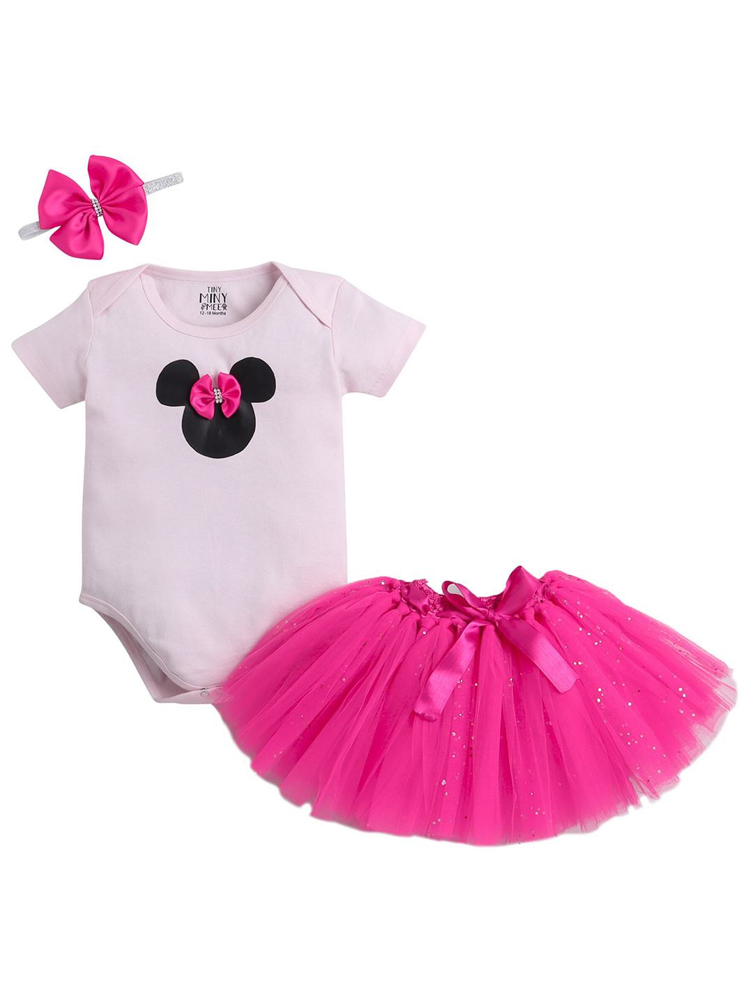 Buy TINY MINY ME Girls Embellished Top With Skirt - Clothing Set for ...