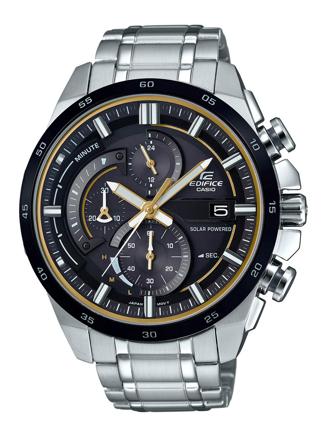 Buy CASIO Edifice Men Black Dial Chronograph Watch EQS 600DB 1A9UDF ...