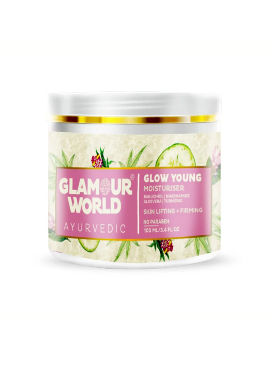 Buy Glamour World Ayurvedic Glow Young Face Moisturiser 100ml - Skin ...