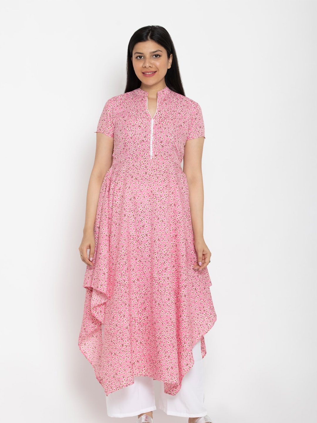 Buy Ezis Fashion Women Floral Printed Kurta Kurtas For Women 21761986