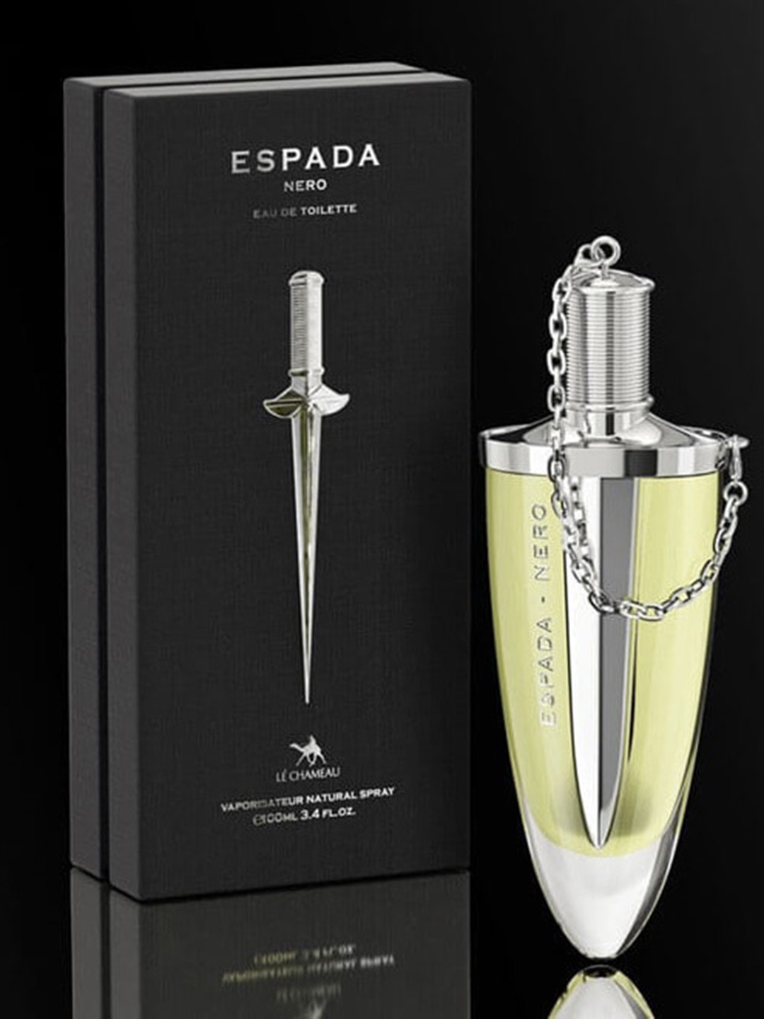 Buy LE CHAMEAU Men Espada Nero Long Lasting Eau De Parfum 100ml ...