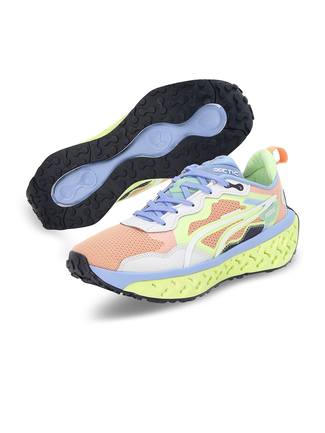 Buy Puma Men Colourblocked Xetic Sculpt Easter Goodies Casual Sneakers ...