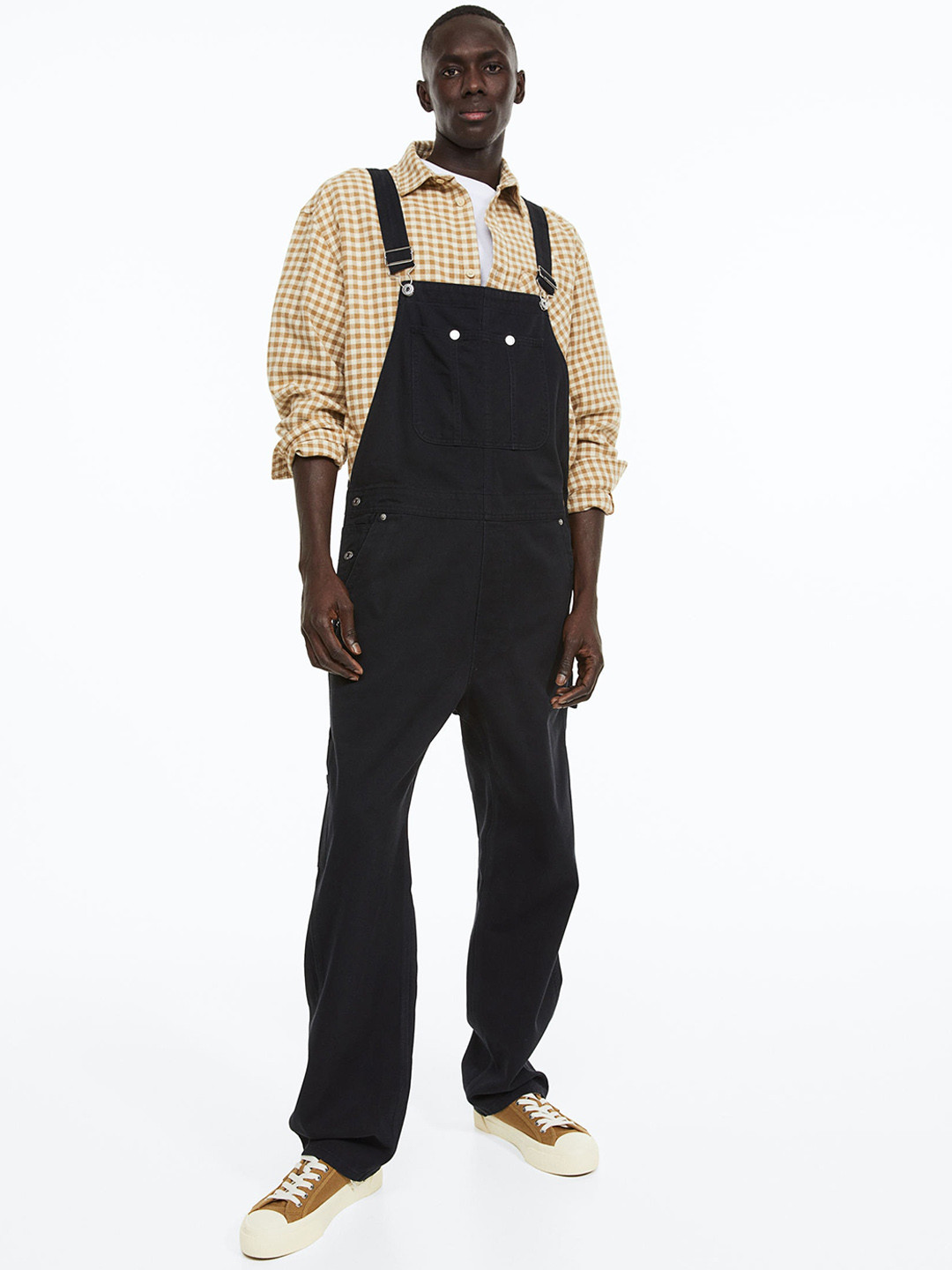 Buy H&M Men Relaxed Fit Dungarees - Dungarees for Men 21770552 | Myntra