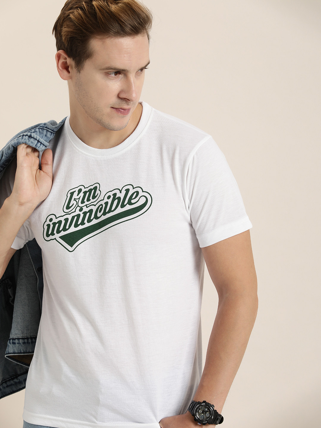 Buy Moda Rapido Men Typography Printed T Shirt - Tshirts for Men ...