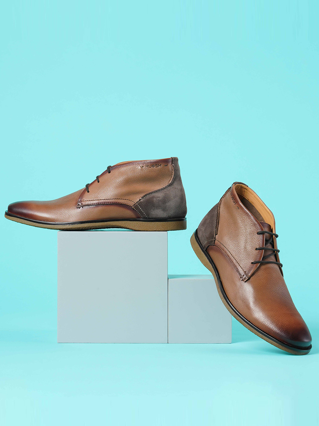 Buy Ruosh VENICE Men Casual Lace Up Boots - Boots for Men 21776454 | Myntra