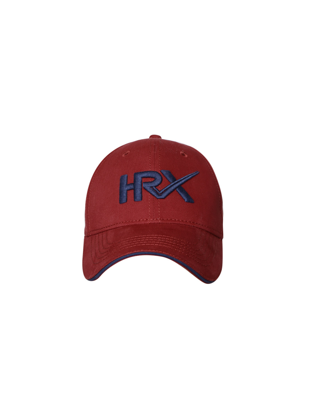 Buy HRX By Hrithik Roshan Men Maroon Brand Logo Lifestyle Cap - Caps ...