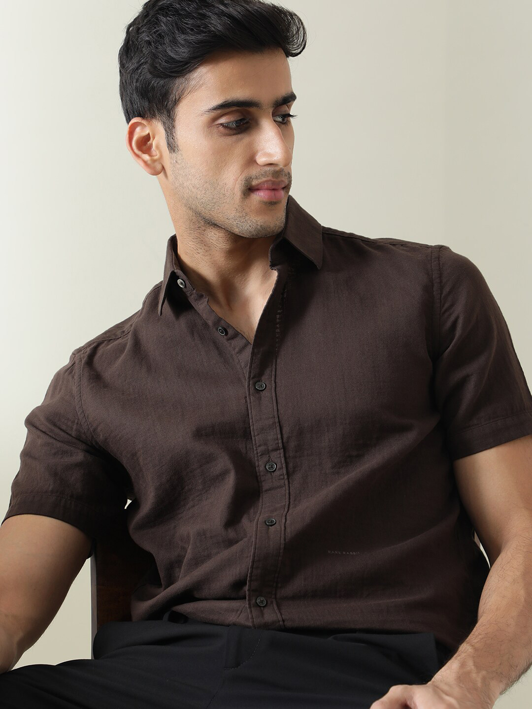 Buy RARE RABBIT Men Lay Slim Fit Cotton Shirt - Shirts for Men 21788440 ...